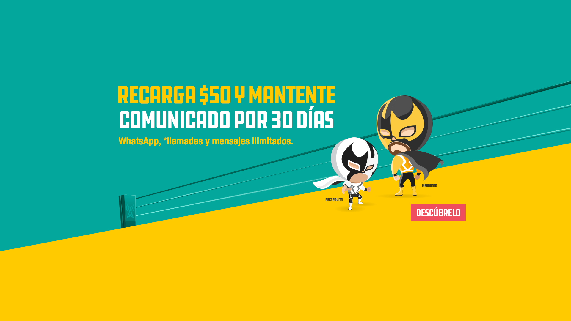 Bienvenido a Unefon – 10 pesos. 24 horas. Todo ilimitado