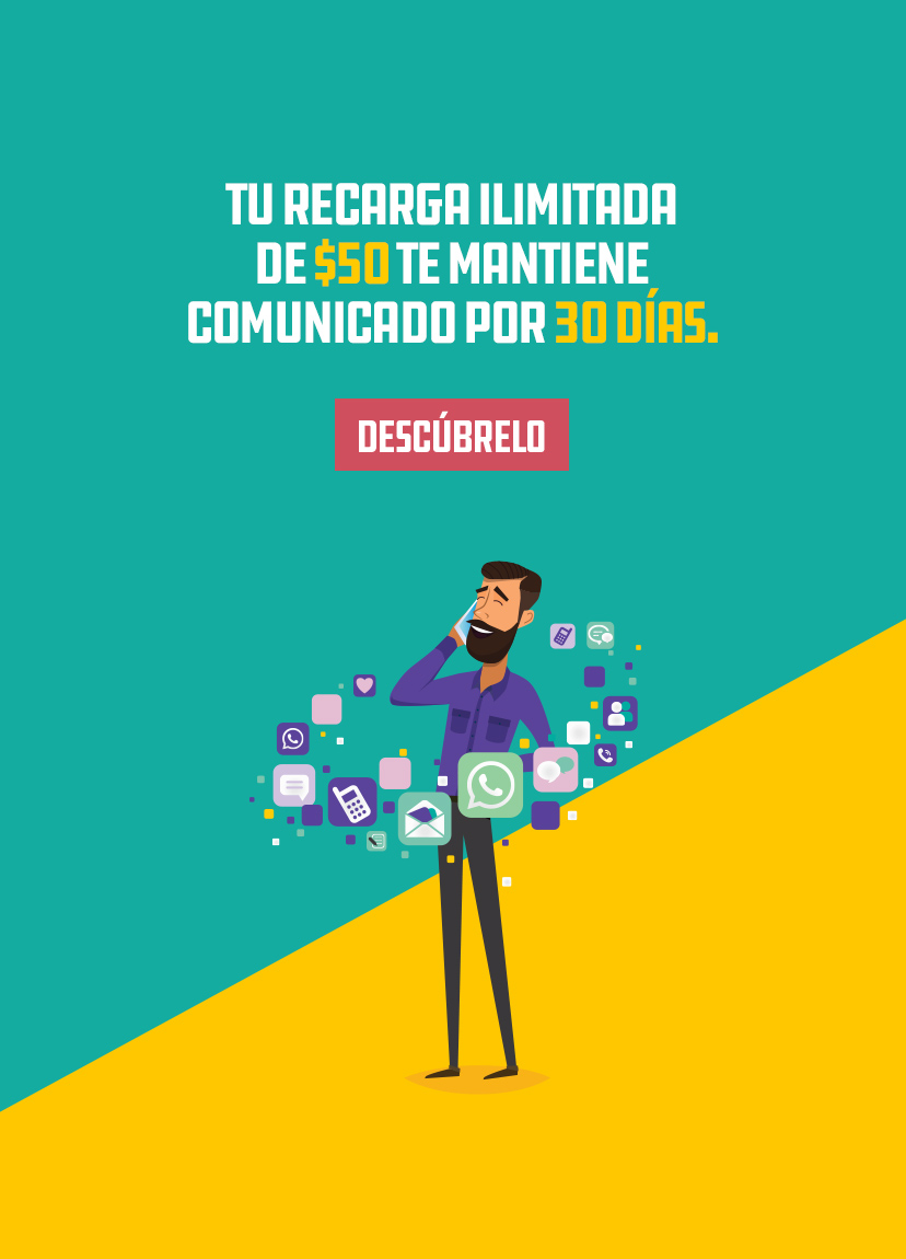 Bienvenido a Unefon – 10 pesos. 24 horas. Todo ilimitado
