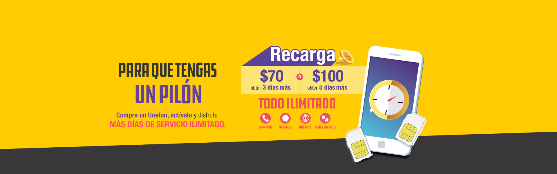 Unefon - Recargas Amarillas